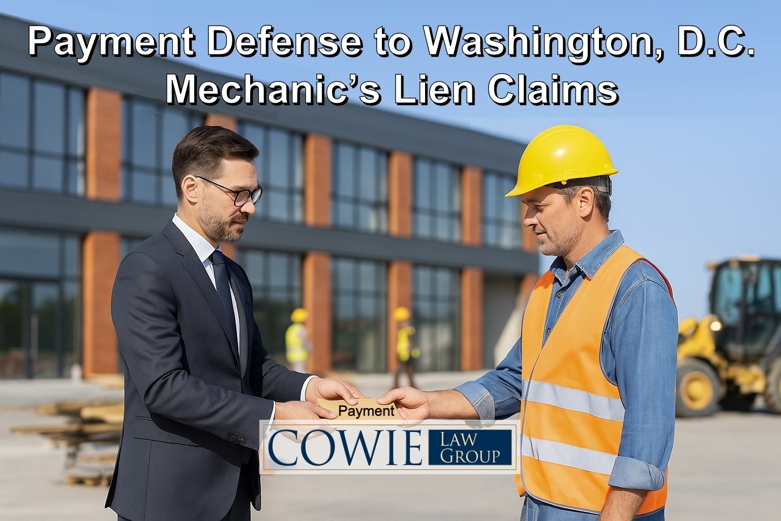 “Payment Defense” to Washington DC Mechanic’s Lien Claims - Maryland ...